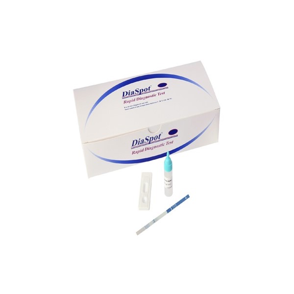 HCG test rapide de grossesse 25mUI/mL Diaspot – Medquick professionnel